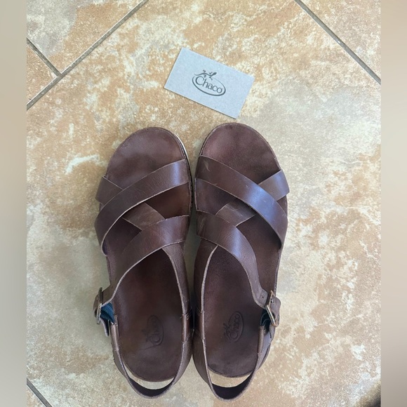Chaco | Shoes | Chacos Wayfarer Sandals Leather Brown | Poshmark